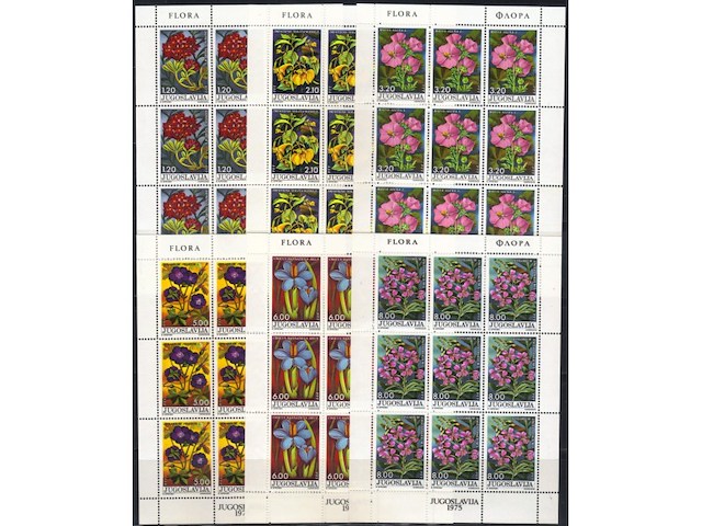 Flora 1975.,tabačići,čisto