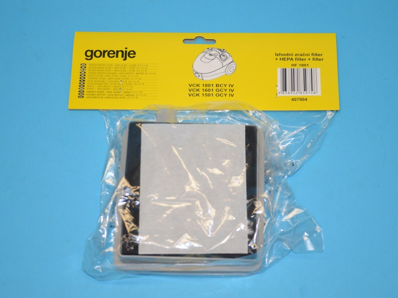 HEPA FILTER USISIVACA GORENJE HF1801 407904 MODELI VCK1501OCYIV VCK1601GCYIV VCK1801BCYIV *** NEDOBAVLJIVO