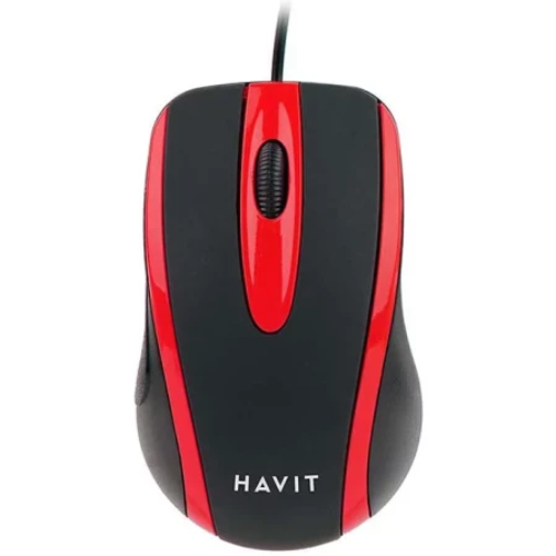 Havit USB miš HV-MS753 crno-crvena