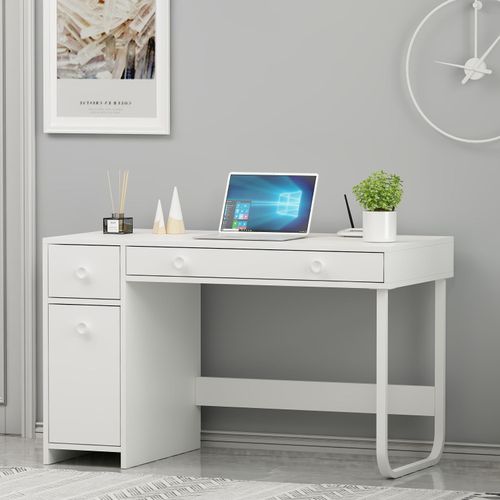 ÇM002 Asil - White White Study Desk