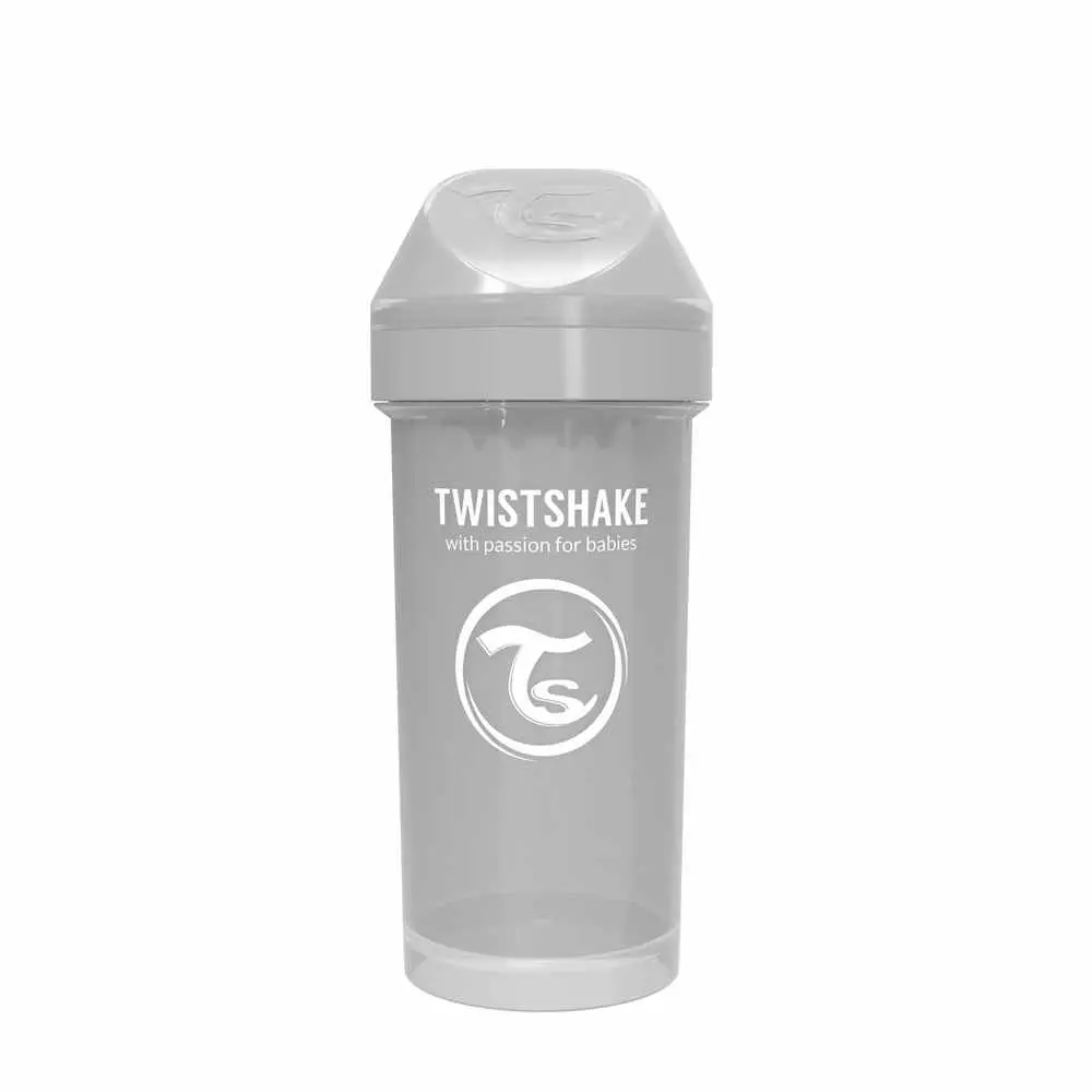 TWISTSHAKE Flaša za decu 360ml siva