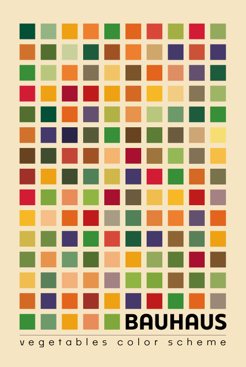 Vegetables - Color Scheme