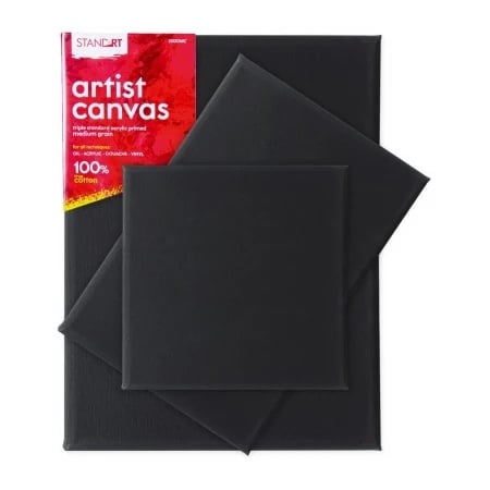 Professional standart canvas blind ram crna - odaberite dimenziju 20 x 30cm ( 602132 )