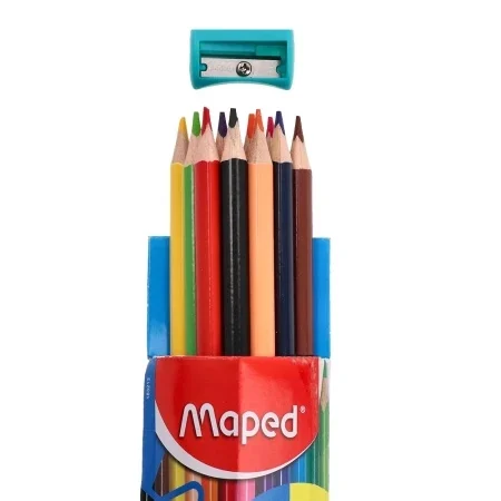 Maped color peps drvena boja sa rezačem 12k ( 201011 )