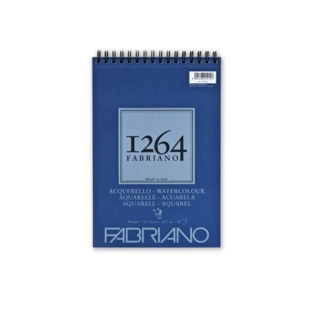 Fabriano 1264 watercolour akvarel blok sa spiralom a4 300g 30 lista ( 190003 )