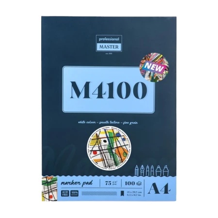 Professional master m marker blok za crtanje - odaberite format m4100 - 75g - 100 lista a4 ( 617129 )