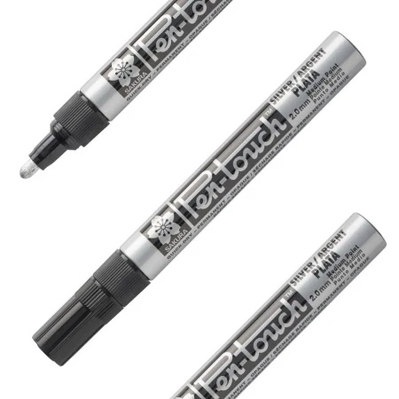 Royal Talens pen touch uljani marker medium silver 2.0mm ( 672509 )
