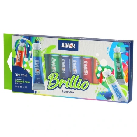 Junior brillio tempera 12ml 10k ( 132000 )