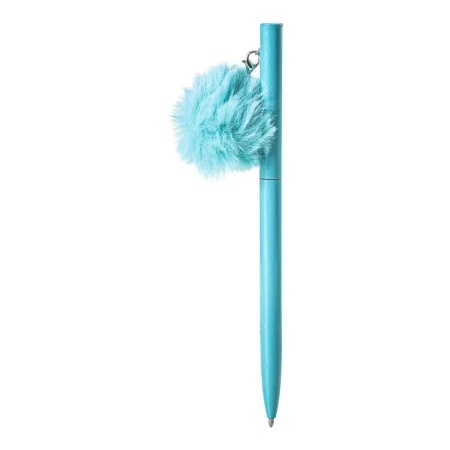 Sazio elegant hemijska olovka pom-pom plava plava ( B2C00289 )