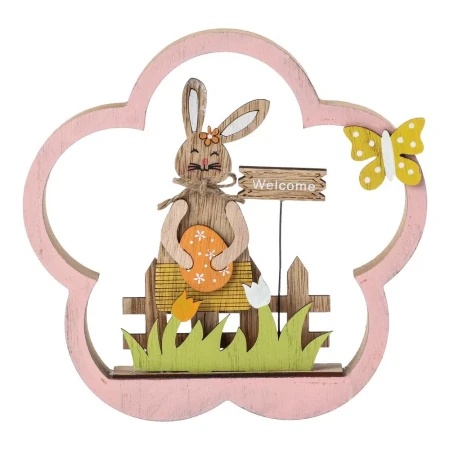 Festa eggy uskršnja dekoracija drvena cvet 20cm ( 734014 )