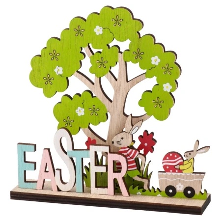 Festa coni uskršnja dekoracija drvena easter 18cm ( 734052 )