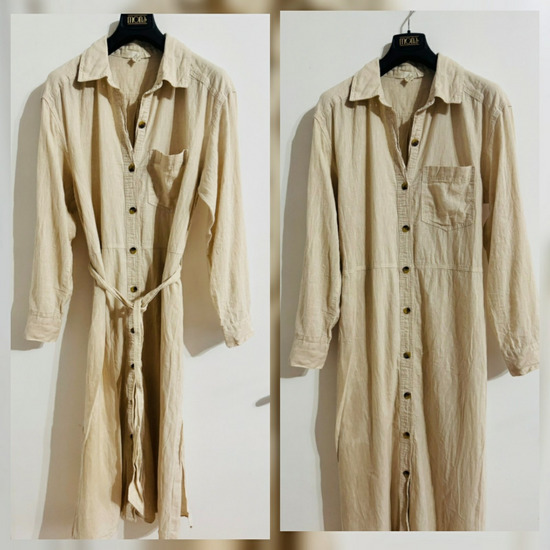 H&M lanena haljina