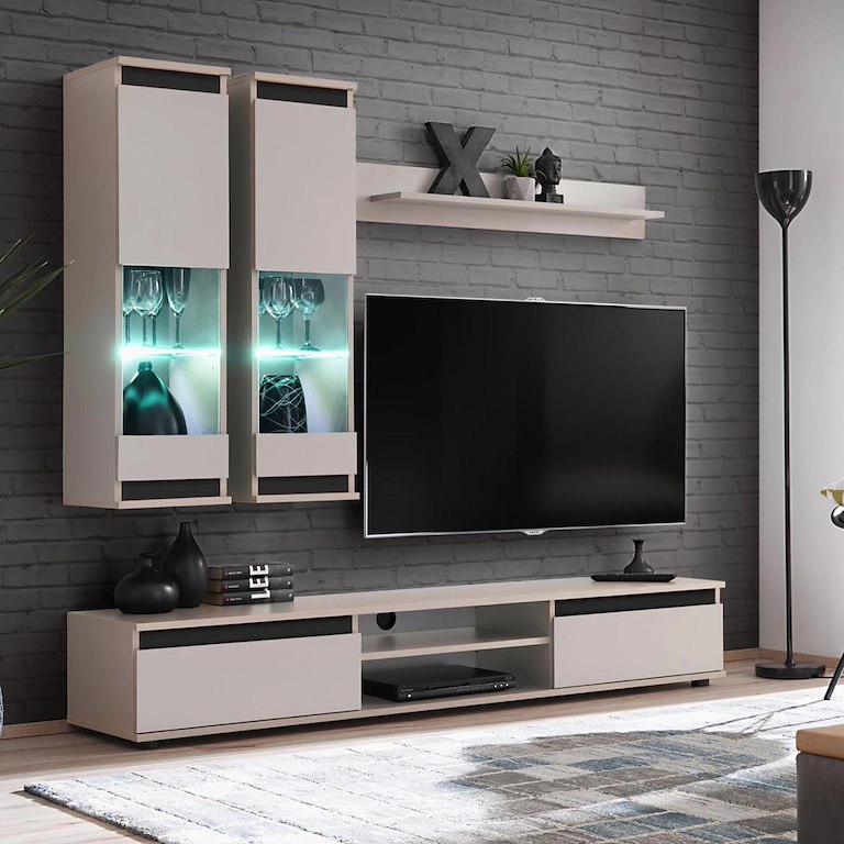 Modo Cz Md regal 175x37x150 kašmir bež
