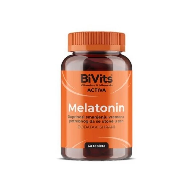 BIVITS ACTIVA MELATONIN TABLETE A60
Opis
INFORMACIJE
NALOG
SERVIS
KORISNI LINKOVI