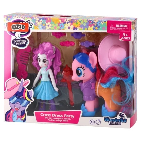 Ozzo romantic merry set figura poni i devojčica miks ( 867162 )