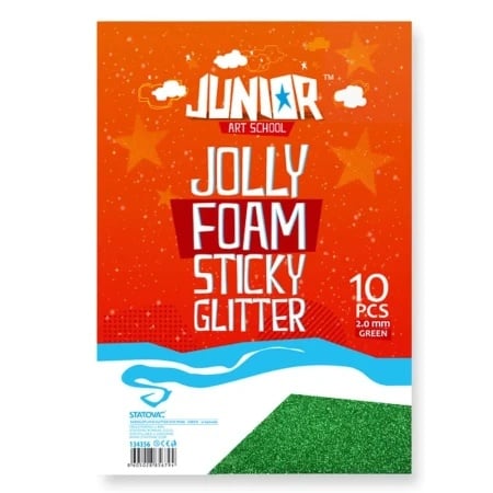 Junior jolly stiky foam eva pena samolepljiva a4 10k - odaberite nijansu zelena ( 134356 )