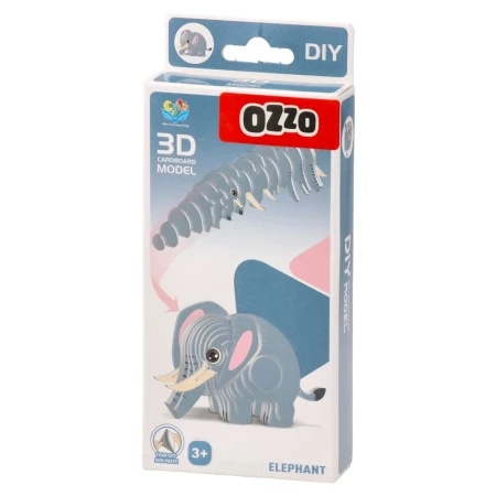 Ozzo diy puzzle mini 3d slon ( 882382 )