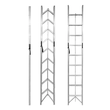 SuperStep Sklopive Štapne Alu Merdevine 299cm 9 Gazišta