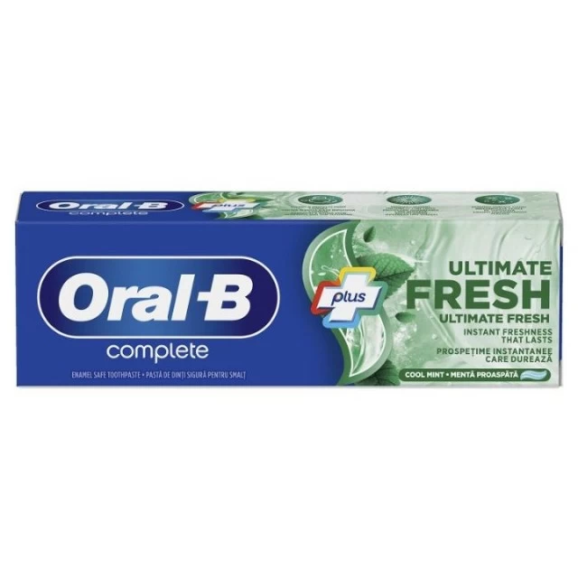 ZUBNA PASTA ORAL B COMPLETE ULTIMATE FRESH 75ML
Opis
INFORMACIJE
NALOG
SERVIS
KORISNI LINKOVI