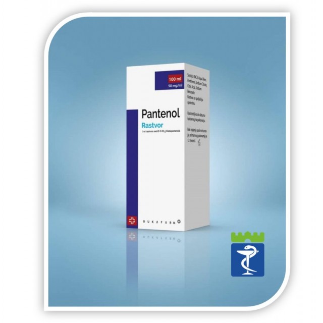 PANTENOL RASTVOR 5% 30G