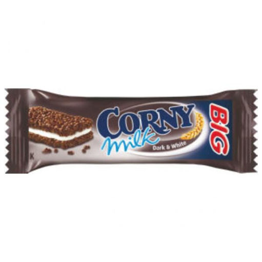 CORNY MILK DARK&WHITE BIG 40GR (24) ATLANTIC