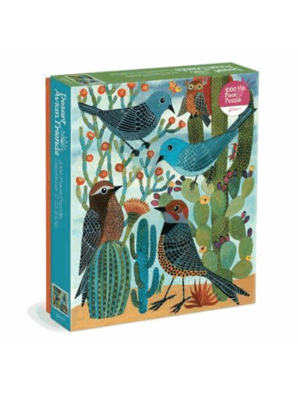 Desert Avian Friends 1000 Piece Puzzle