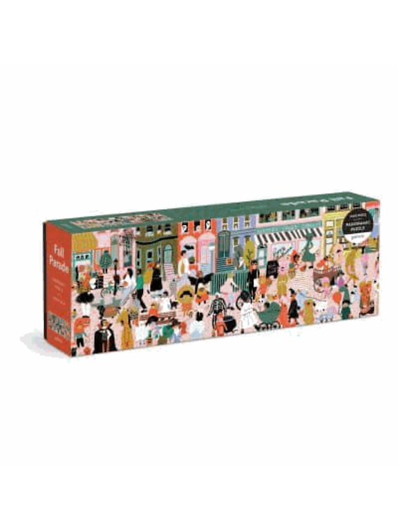 Fall Parade 1000 Piece Panoramic Puzzle