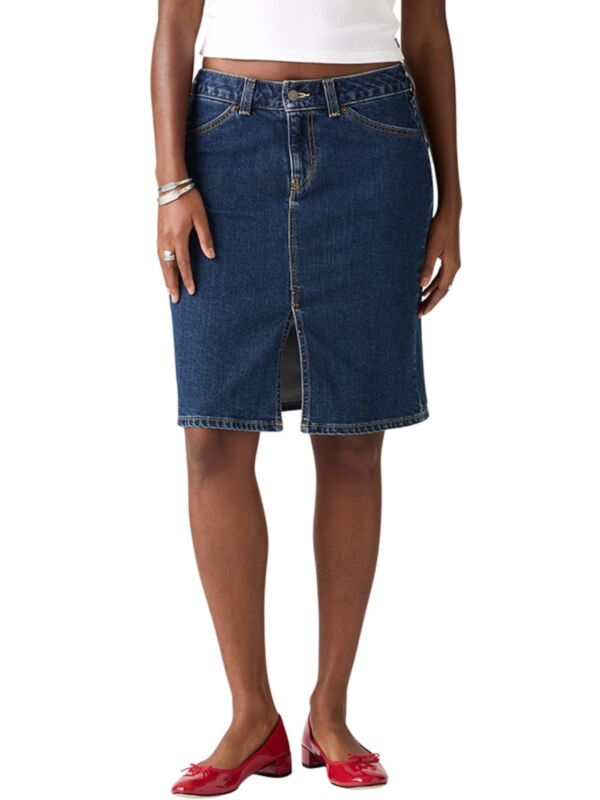 Levis - Midi denim suknja