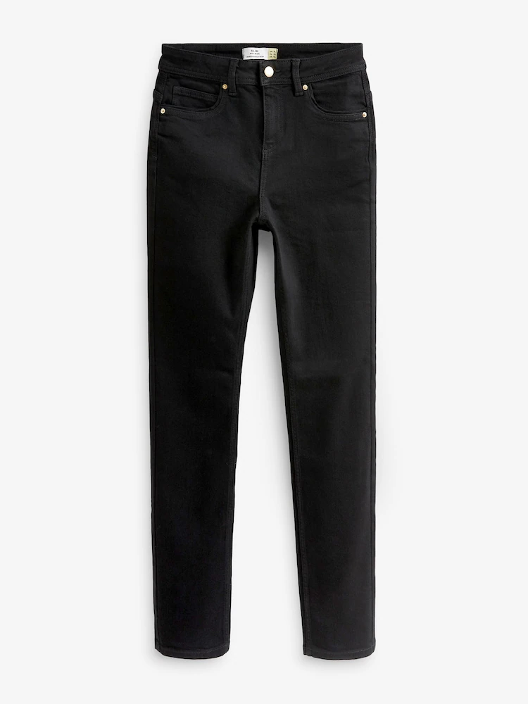 Crno - Slim Supersoft Farmerke