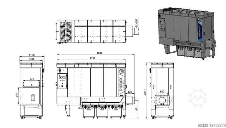 Sakupljač prašine
Riedex RX-300 ENTSTAUBER