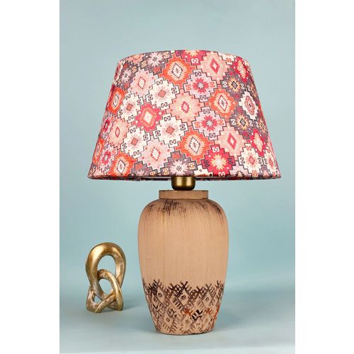 BK076 Brown Table Lamp