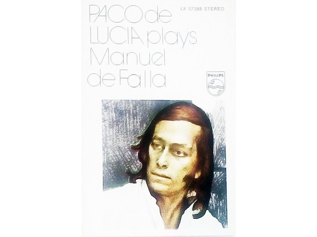 MC*: PACO De LUCIA - Plays Manuel de Falla (1979) MINT