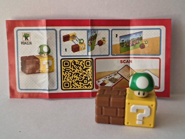 Super Mario (2025) VQ422A Zelena pečurka