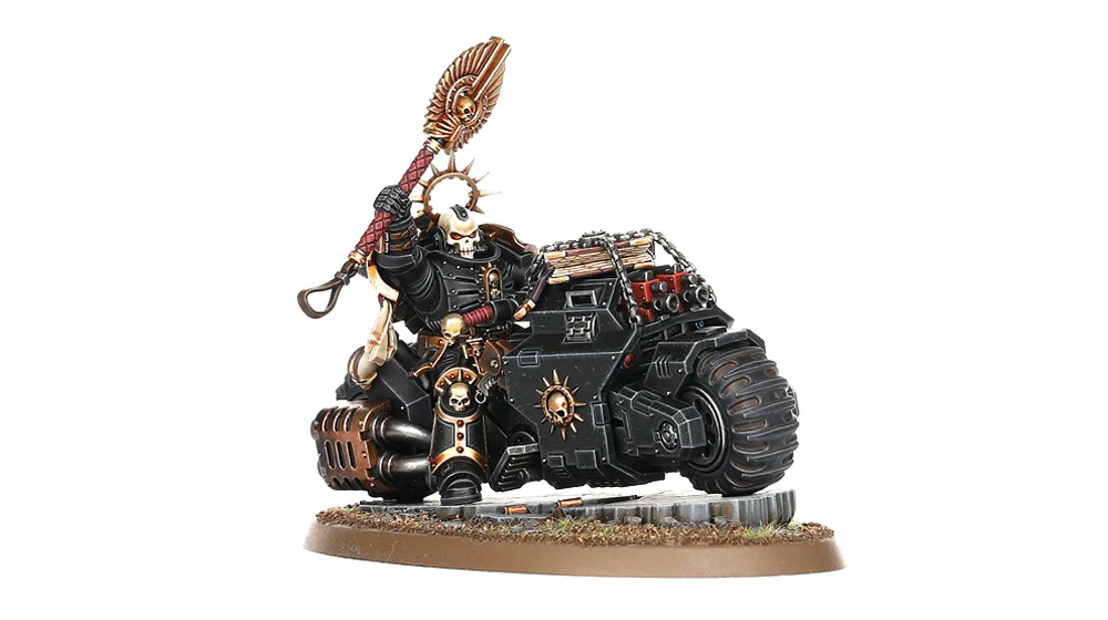 Space Marines: Primaris Chaplain on Bike