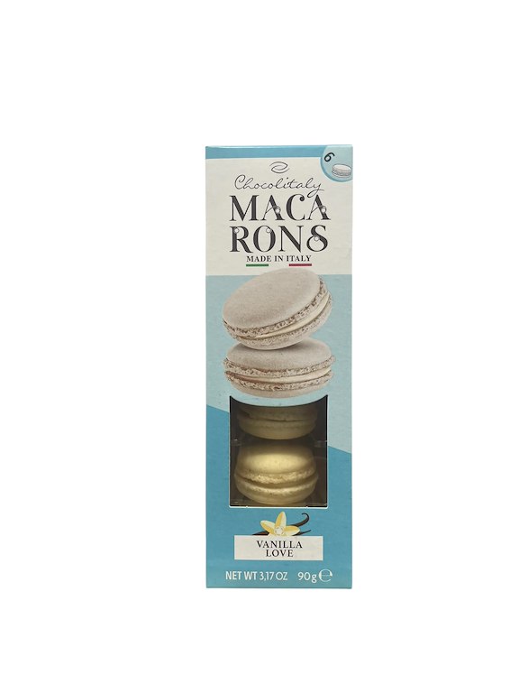 MACARONS PUNJENI KREMOM OD VANILE CHOCOLITALY 90g