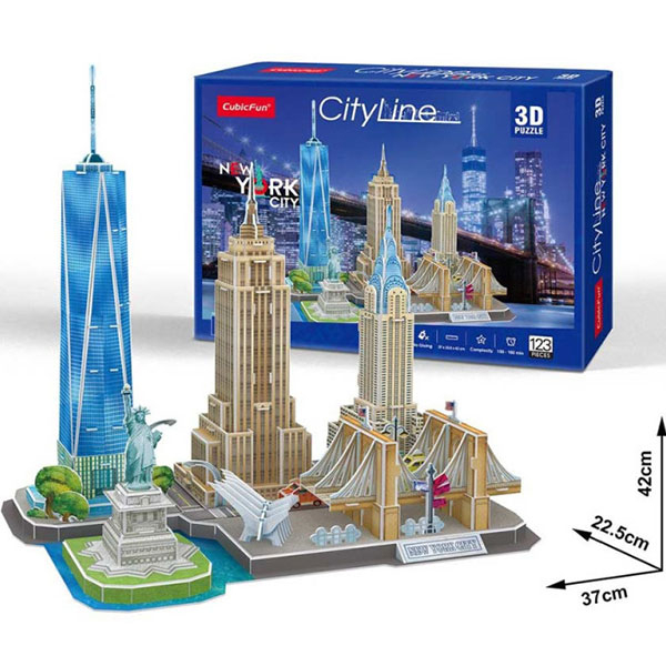 Cubicfun Puzzle City Line New York City CBF202552