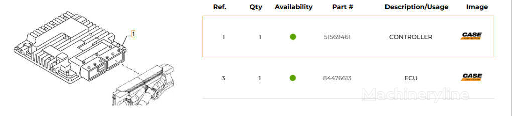 Case 8983002950 8983002950 upravljačka jedinica za CX750D AQ-6WG1XASS11 građevinske mašine
