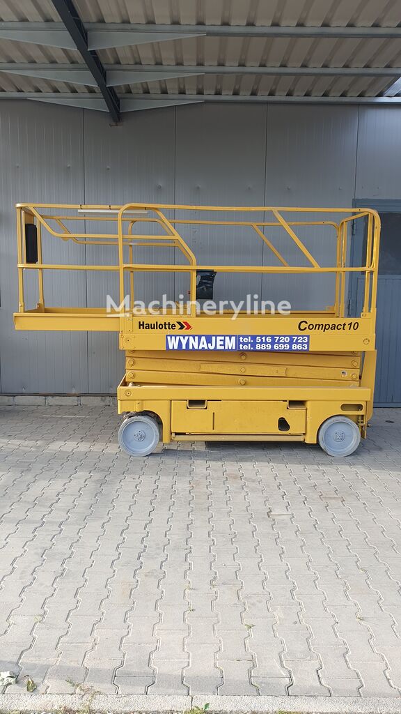 Haulotte Compact 10 makazasta platforma