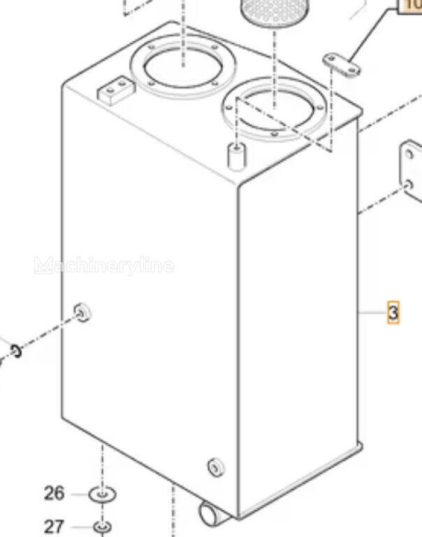 Case 31ML-01018CG hidraullični rezervoar za CX60C mini bagera