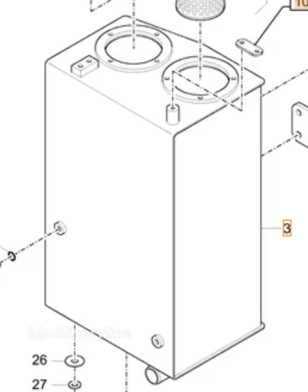 Case 31ML-01018CG hidraullični rezervoar za E60C mini bagera