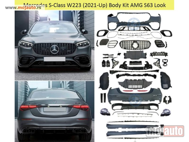 Body kit W223 za Mercedes Benz S63