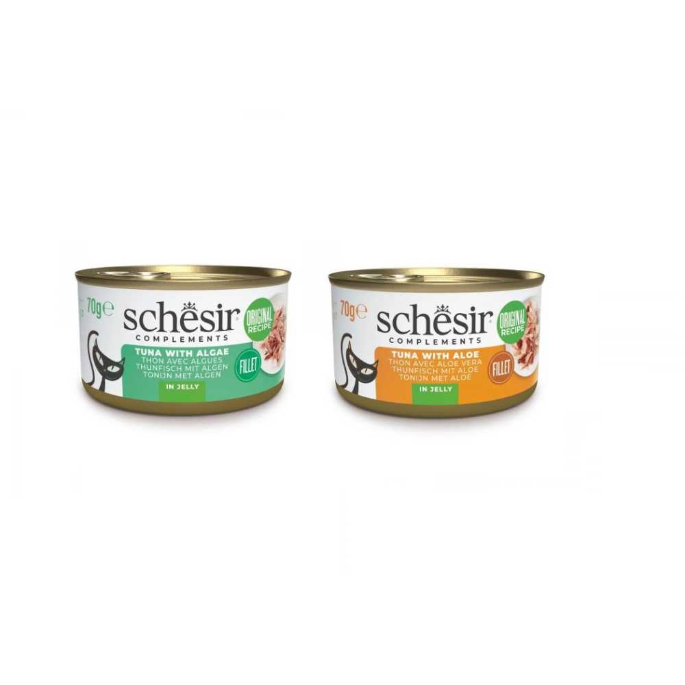 Schesir Complementary konzerva za mačke - Tuna i aloe vera u želeu 70g