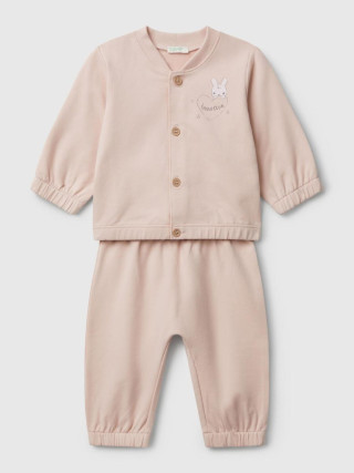 Benetton komplet duks i pantalone za bebe