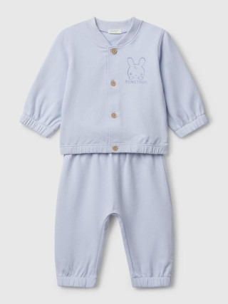 Benetton komplet duks i pantalone za bebe