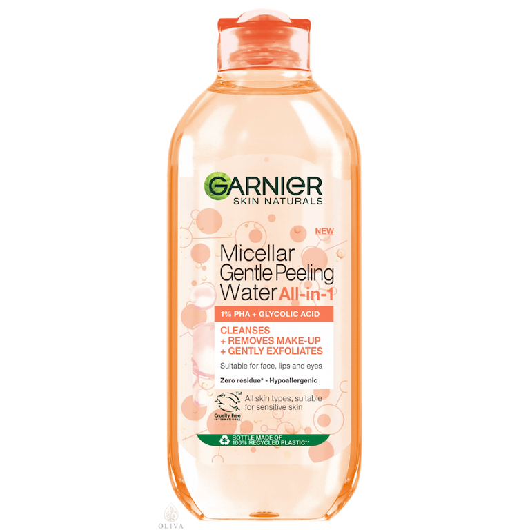 GARNIER MICELARNA VODA SA EFEKTOM BLAGOG PILINGA 400ML​