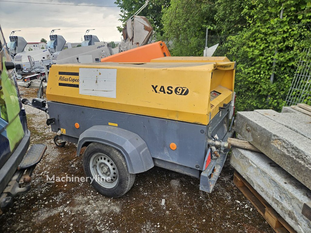 Atlas Copco XAS 97 mobilni kompresor