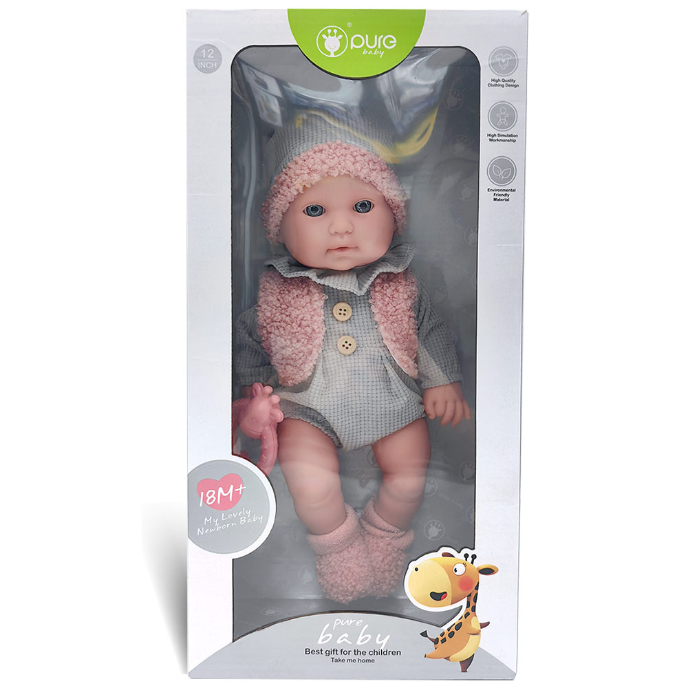 Lutka beba 30 cm sa prslukom