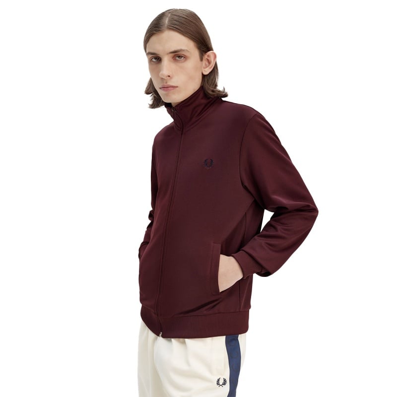 FRED PERRY TRACK JAKNA OXBLOOD