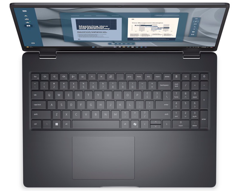 DELL Pro 16 16 inch FHD+ 300nits AMD Ryzen 5 220 8GB 512GB SSD Backlit FP Win11Pro 3yr ProSupport