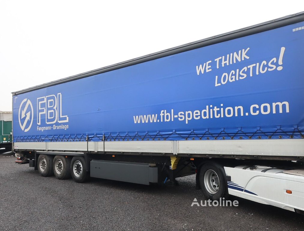 Schmitz Cargobull Semitautliner poluprikolica sa kliznom ceradom